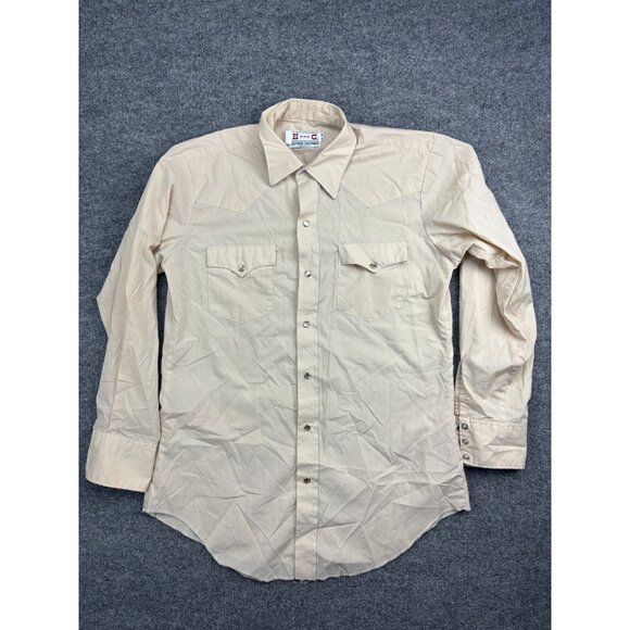 H Bar C Ranchwear | Shirts | Vintage H Bar C Ranchwear Western Shirt ...